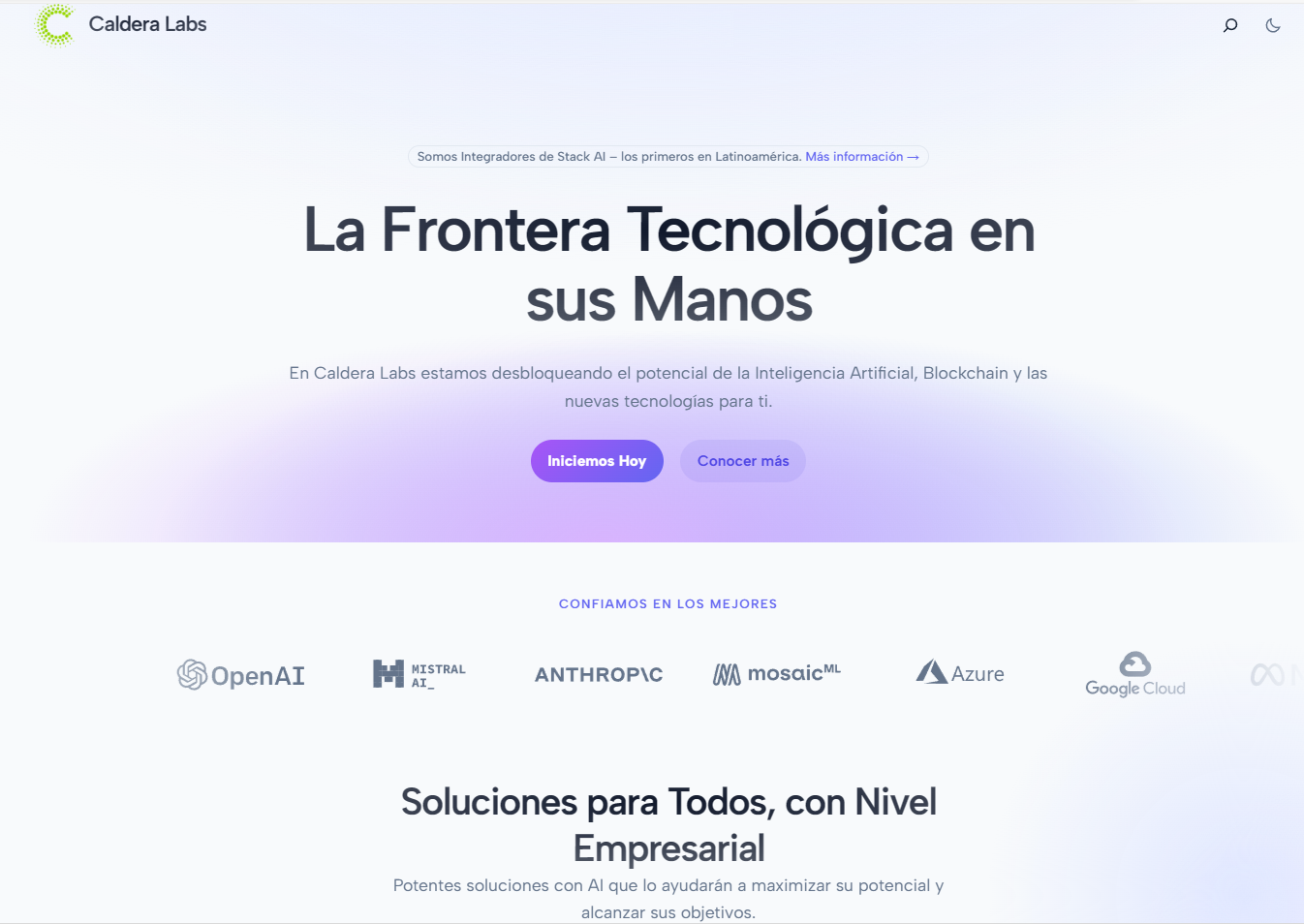 Caldera Labs - Lab: Pushing the Boundaries of Tech Innovation & Research.